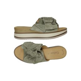 Gabor Sandalen Damen Größe 38 Second Hand grün