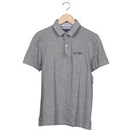 Tommy Hilfiger Poloshirt Herren Gr&ouml;&szlig;e M Second Hand grau