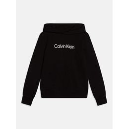 Calvin Klein Sweatshirt 'INST. LOGO REG. TERRY' Jungen Größe 128 schwarz