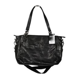 FREDsBRUDER Handtasche gross Leder Damen Größe One Size Second Hand schwarz