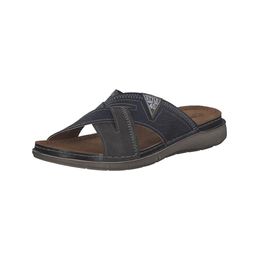 Fischer Pantolette Herren Gr&ouml;&szlig;e 46 marine / dunkelgrau