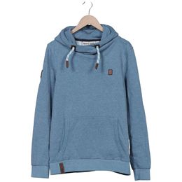 Naketano Kapuzenpullover Herren Größe XL Second Hand hellblau