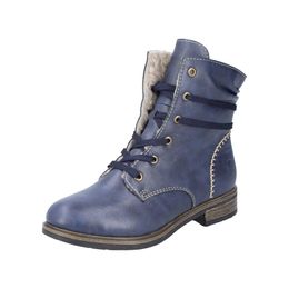 Rieker Lace-Up Ankle Boots female Blue size 41