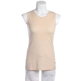 Jil Sander Top / Seidentop Damen Gr&ouml;&szlig;e L Second Hand apricot
