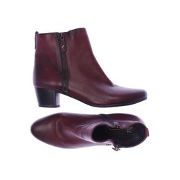 Caprice Stiefelette Damen Größe 40.5 Second Hand bordeaux