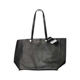Furla Handtasche gross Leder Damen Gr&ouml;&szlig;e One Size Second Hand schwarz
