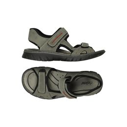 Rieker Sandalen Herren Gr&ouml;&szlig;e 44 Second Hand grau