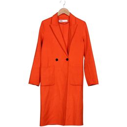 Zara Mantel Damen Gr&ouml;&szlig;e XS Second Hand orange