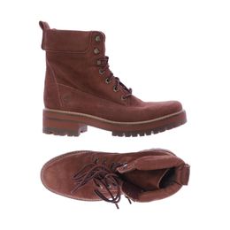 Timberland Stiefelette Damen Größe 39.5 Second Hand braun