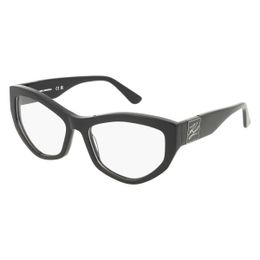 K by KARL LAGERFELD Karl Lagerfeld KL6211 Brille Damen | Fassung: Vollrand, Cat Eye, Schwarz