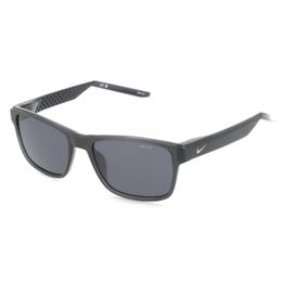 Nike NKIU4699XN LIVEFREE CLASSIC N | Herren-Sonnenbrille | Fassung: Vollrand, Eckig, Kunststoff, Grau | Glasfarbe: Grau