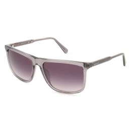 Gant GA00034 | Herren-Sonnenbrille | Fassung: Vollrand, Quadratisch, Acetat, Grau | Glasfarbe: Grau Verlaufend