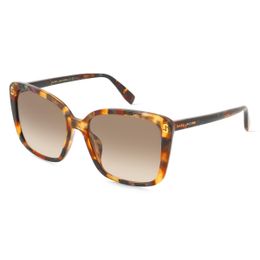 Marc Jacobs MJ 1127/G/S | Damen-Sonnenbrille | Fassung: Vollrand, Butterfly, Acetat, Braun Havanna | Glasfarbe: Braun