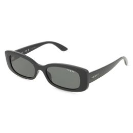 Vogue 0VJ2031 | Kinder-Sonnenbrille | Fassung: Vollrand, Pilot, Kunststoff, Schwarz | Glasfarbe: Grau