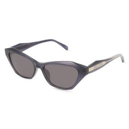 Zadig & Voltaire Zadig & Voltaire SZV469V | Damen-Sonnenbrille | Fassung: Vollrand, Cat Eye, Kunststoff, Grau Transparent | Glasfarbe: Grau