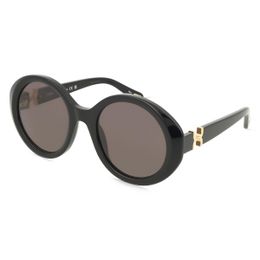 Chlo&eacute; Chlo&eacute; CH0332S | Damen-Sonnenbrille | Fassung: Vollrand, Rund, Acetat, Schwarz | Glasfarbe: Grau
