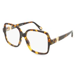 Chloé Chloé CH0335O Brille Damen | Fassung: Vollrand, Eckig, Havanna