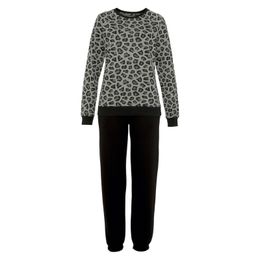 Vivance Dreams by Lascana Damen Pyjama, grau, Gr&ouml;&szlig;e 52/54