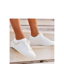Lascana Damen Sneaker, weiß, Größe 36