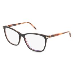 Tom Ford FT5989-B Brille Damen | Fassung: Vollrand, Quadratisch, Schwarz