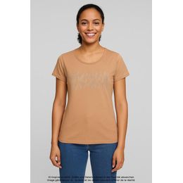 Roberto Cavalli T-Shirt Damen Größe M Second Hand beige