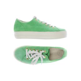 Paul Green Sneaker Damen Größe 37 Second Hand grün