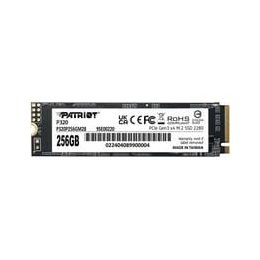 PATRIOT P320 256GB, SSD PCIe 3.0 x4, NVMe 1.3, M.2 2280