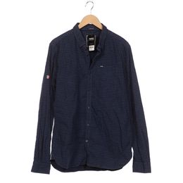 Superdry Hemd Herren Größe XXL Second Hand blau
