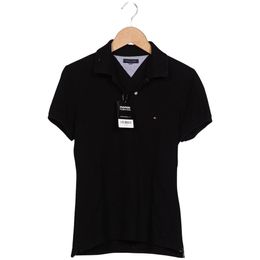 Tommy Hilfiger Poloshirt Damen Größe M Second Hand schwarz