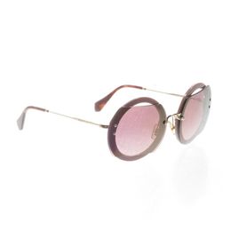 Miu Miu Sonnenbrille Damen Größe One Size Second Hand lila