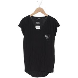 K by KARL LAGERFELD Karl Lagerfeld T-Shirt Damen Gr&ouml;&szlig;e XS Second Hand schwarz