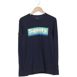 Superdry Langarmshirt Herren Größe M Second Hand marine