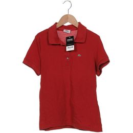 Lacoste Poloshirt Damen Gr&ouml;&szlig;e XL Second Hand rot
