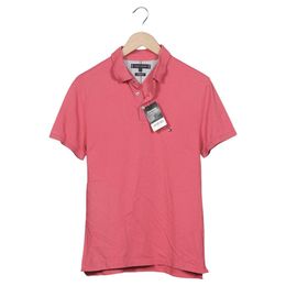 Tommy Hilfiger Poloshirt Herren Größe M Second Hand pink