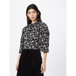 Hofmann Copenhagen Bluse 'Elle' Damen Größe XS schwarz / naturweiß