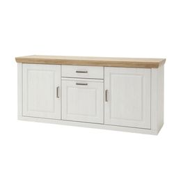 maison bleue Sideboard Xanten weiß Maße (cm): B: 183 H: 85 T: 50.0 » Möbel Kraft