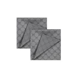 JOOP! Servietten 2er-Set Cornflower grau Naturfaser Ma&szlig;e (cm): B: 50 &raquo; M&ouml;bel Kraft