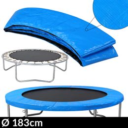 Monzana Trampolin Randabdeckung Blau Ø183cm