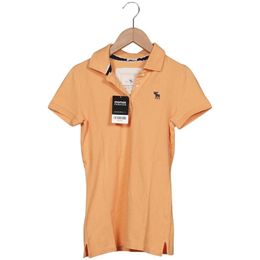 Abercrombie & Fitch Abercrombie & Fitch Poloshirt Damen Gr&ouml;&szlig;e M Second Hand orange