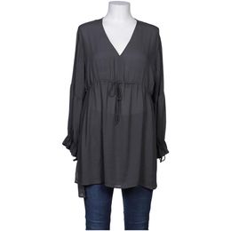 H&M H&M Bluse Damen Gr&ouml;&szlig;e L Second Hand grau