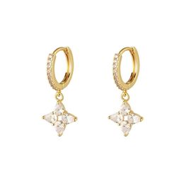 Cala Rose Earrings 'DARA' female Gold size One Size