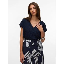 Véro Moda VERO MODA Bluse Damen Größe XL navy / schwarz