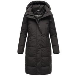 Marikoo Damen Winter Steppmantel Jacke Parka Recycelt Warm Mantel mit Kapuze & Recyceltes Obermaterial Laryaa