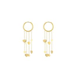 Cala Rose Earrings 'AYU' female Gold size One Size