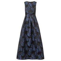 Apart Abendkleid Damen Größe 46 nachtblau / schwarz Winterkleid