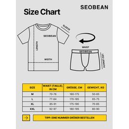 Seobean Boxershorts 'Love Heart' Herren Gr&ouml;&szlig;e XXL gold