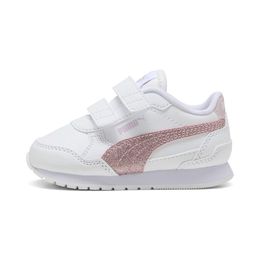 Puma Sneaker 'ST Runner V4' Jungen Gr&ouml;&szlig;e 21 flieder / rosa / wei&szlig;
