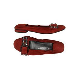 Kennel & Schmenger Kennel & Schmenger Ballerina Damen Gr&ouml;&szlig;e 39 Second Hand rot