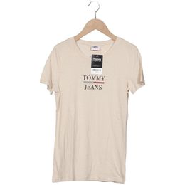 Tommy Jeans T-Shirt Damen Gr&ouml;&szlig;e S Second Hand beige