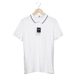 TOPMAN Poloshirt Herren Gr&ouml;&szlig;e M Second Hand wei&szlig;